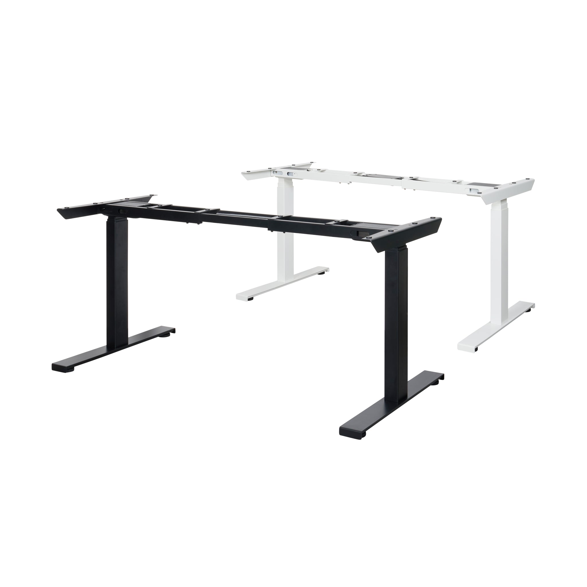 Height-adjustable table frame ECKIG