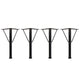 Set of 4 furniture feet V-PIPE